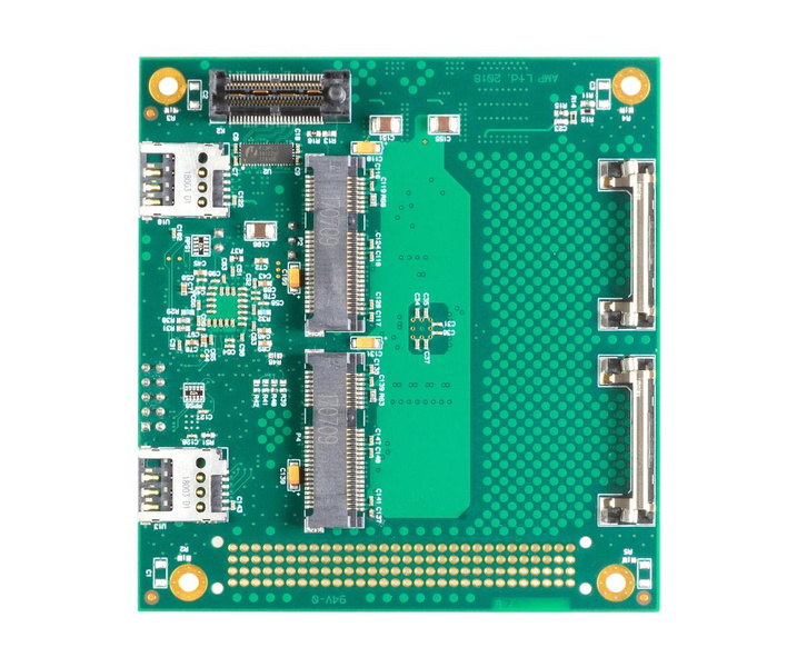 BridgeX-mPCIe - Adapter PCIe/104 na 4x mPCIE | guru.com.pl