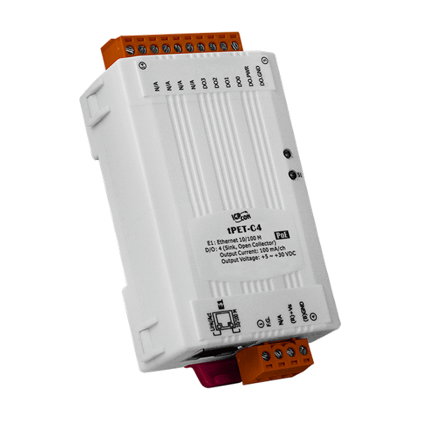 tPET-C4 ICP DAS w Systemy pomiarów i sterowania \ Moduły rozproszonych ...