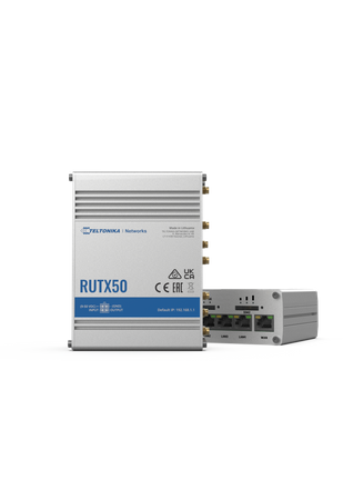 RUTX50 - Przemysłowy router komórkowy 5G / 4G z Dual-SIM i GPS | guru ...